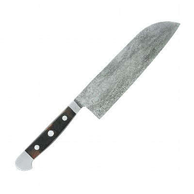 Güde Damaskus - 18 cm santoku i over 300 lag stål - DA-7746/18